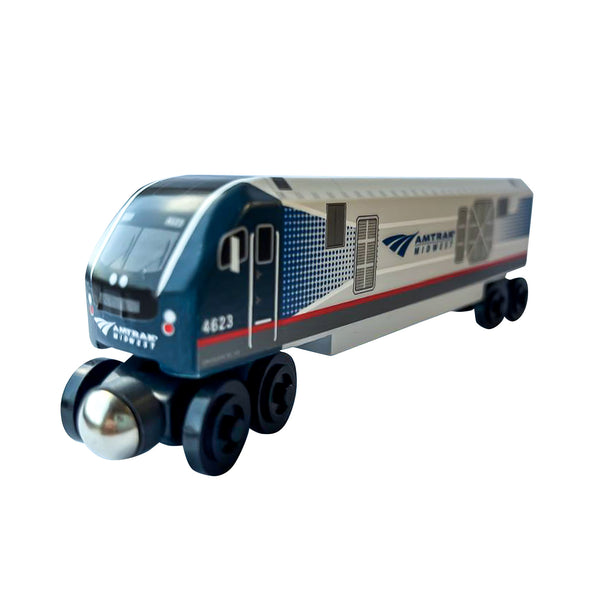Amtrak Midwest Train Set – 1 Siemens Charger & 2 Venture Coaches – The ...