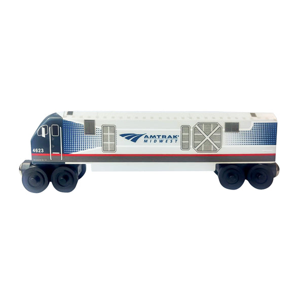 Amtrak Midwest Train Set – 1 Siemens Charger & 2 Venture Coaches – The ...