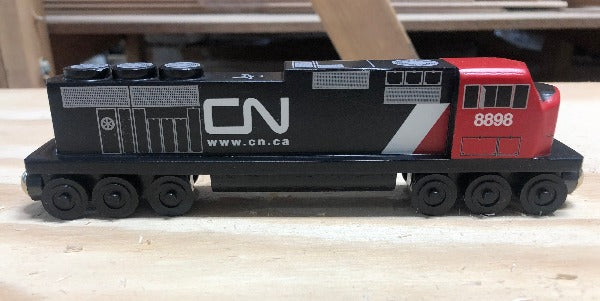 Canadian National SD70 Diesel Engine – The Whittle Shortline Railroad ...