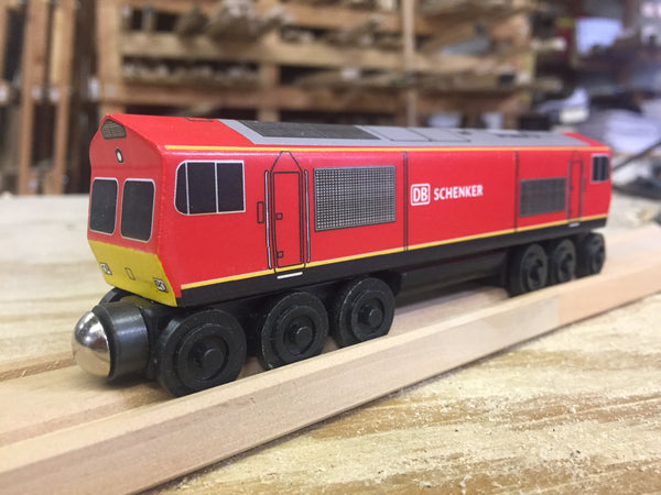 DB Schenker Class 66 Engine – The Whittle Shortline Railroad - Wooden ...