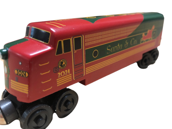 2024 Santa and Company F7 3pc. Christmas Train Set – The Whittle ...
