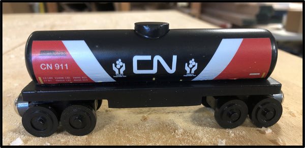 Canadian National CN Rail Series 44 Tanker Car - 5" – The Whittle ...