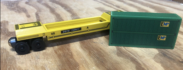 EMP Doublestack Intermodal Car – The Whittle Shortline Railroad ...